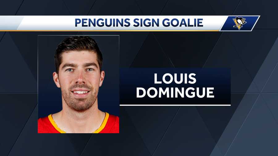 Penguins sign goaltender Louis Domingue to one-year contract