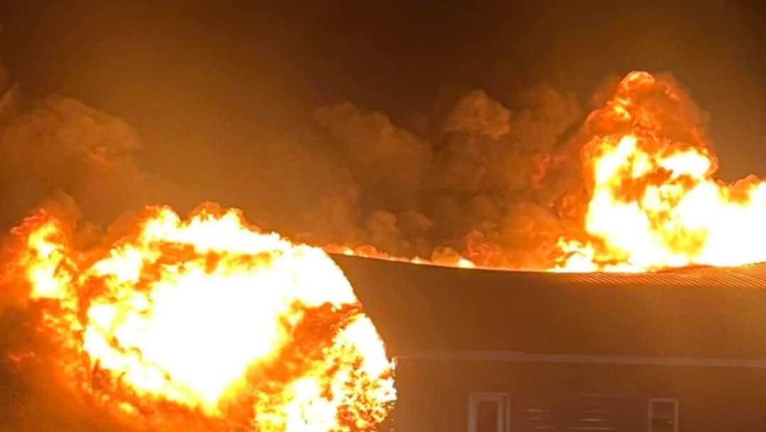 Huge fire causes millions of dollars in damage to Maine business
