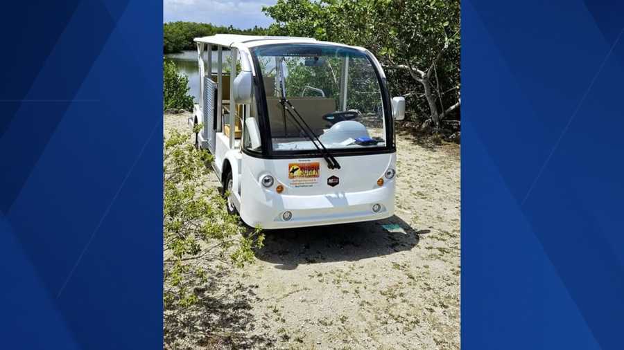 Lover's Key gets new passenger trams to transport wheelchairs, mobility ...