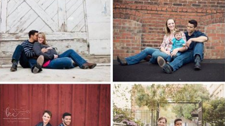 Divorced couple’s reason for annual family photo is warming hearts