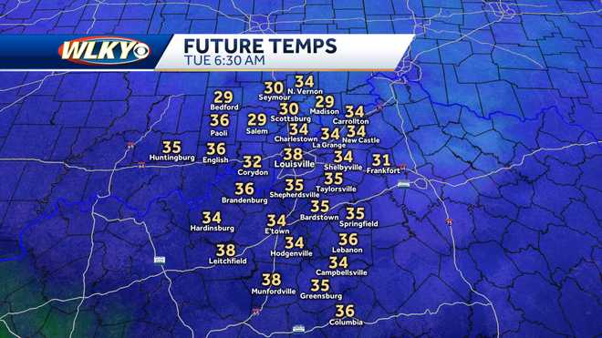Weekly weather planner: Rollercoaster temperatures ranging from morning ...