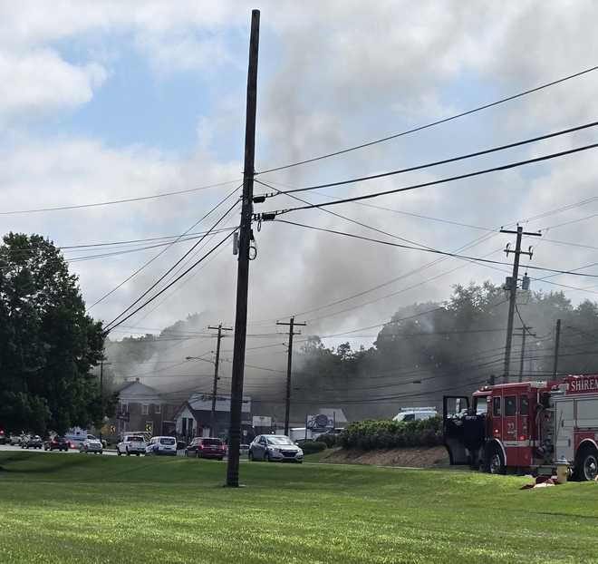 'Avoid the area': Fire crews battle Cumberland County, Pa. house fire ...