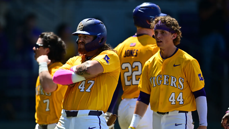 White leads LSU to sweep Over Ole Miss with 9-3 victory