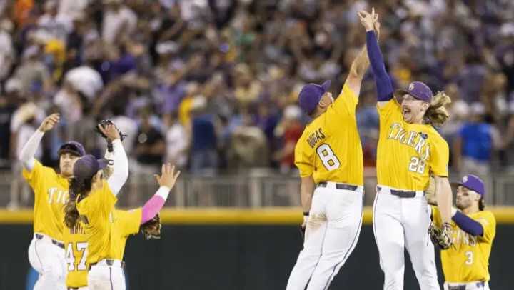 Ty Floyd Cade Beloso LSU Florida CWS