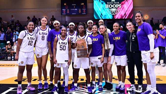 No. 7 LSU Takes Down No. 20 NC State For Pink Flamingo Championship
