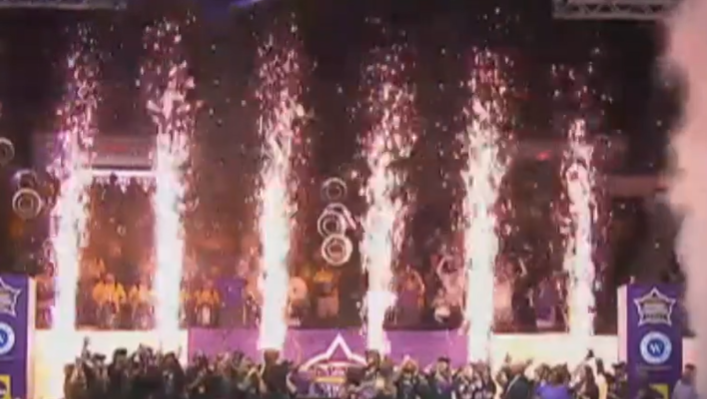 LSU women's basketball team parade