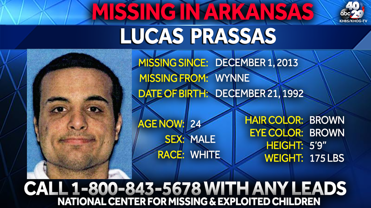 Missing in Arkansas