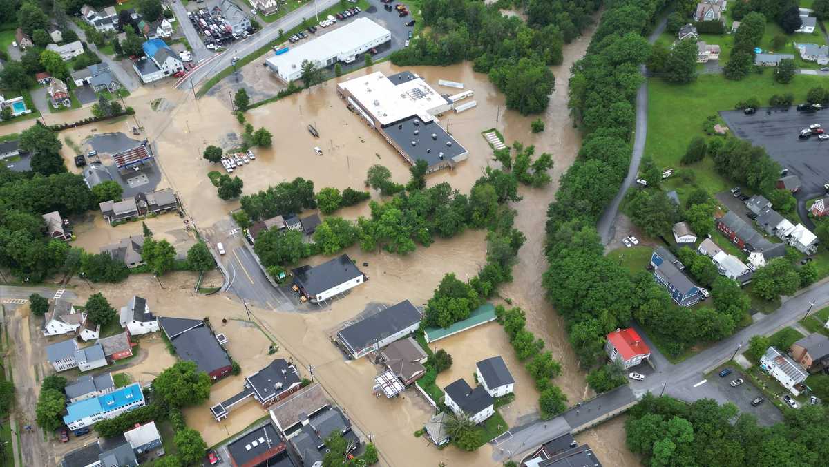 Vermont flooding photos: See images from across the state