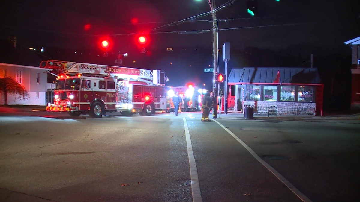 Northern Kentucky crews investigating overnight fire at Ludlow restaurant