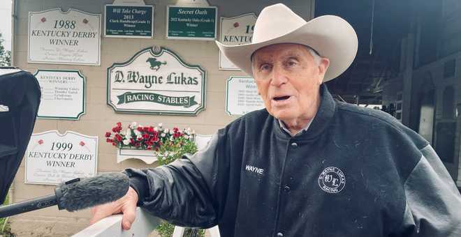Hall of Fame trainer D. Wayne Lukas back in the Derby at 89