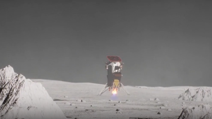 Odysseus lander: Spacecraft works on mission after landing on moon