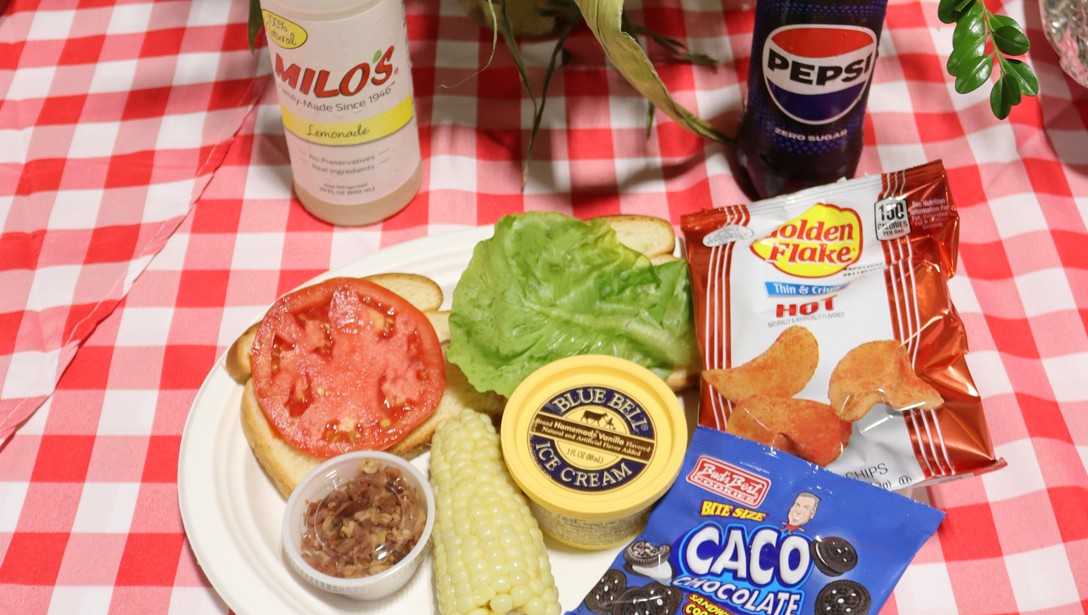 Annual Tomato Sandwich Lunch featured products from Alabama