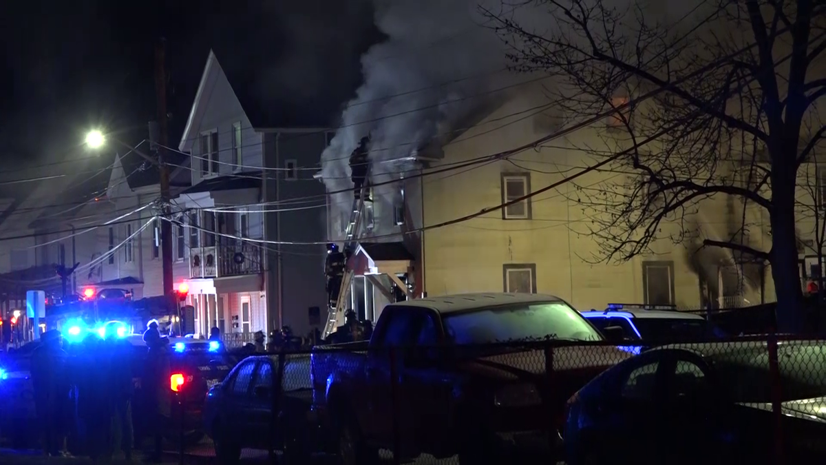 Crews battle fire at multi-family home in Lynn Crews battle fire at multi-family home in Lynn