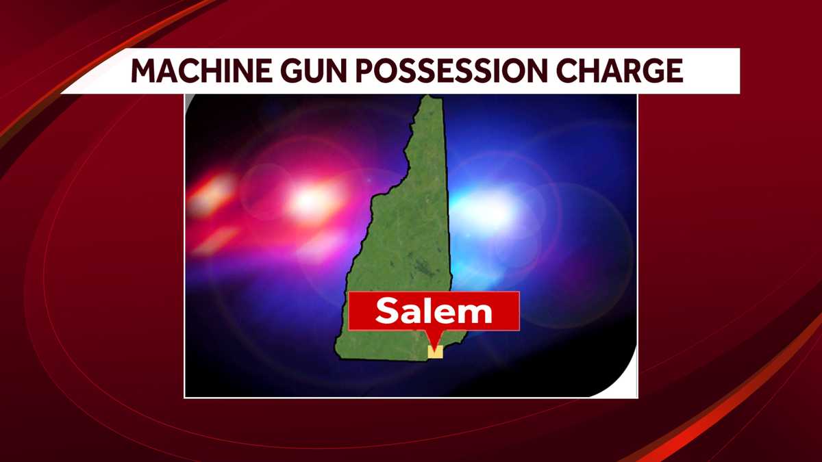 Possession of machine gun charge: New Hampshire man arrested