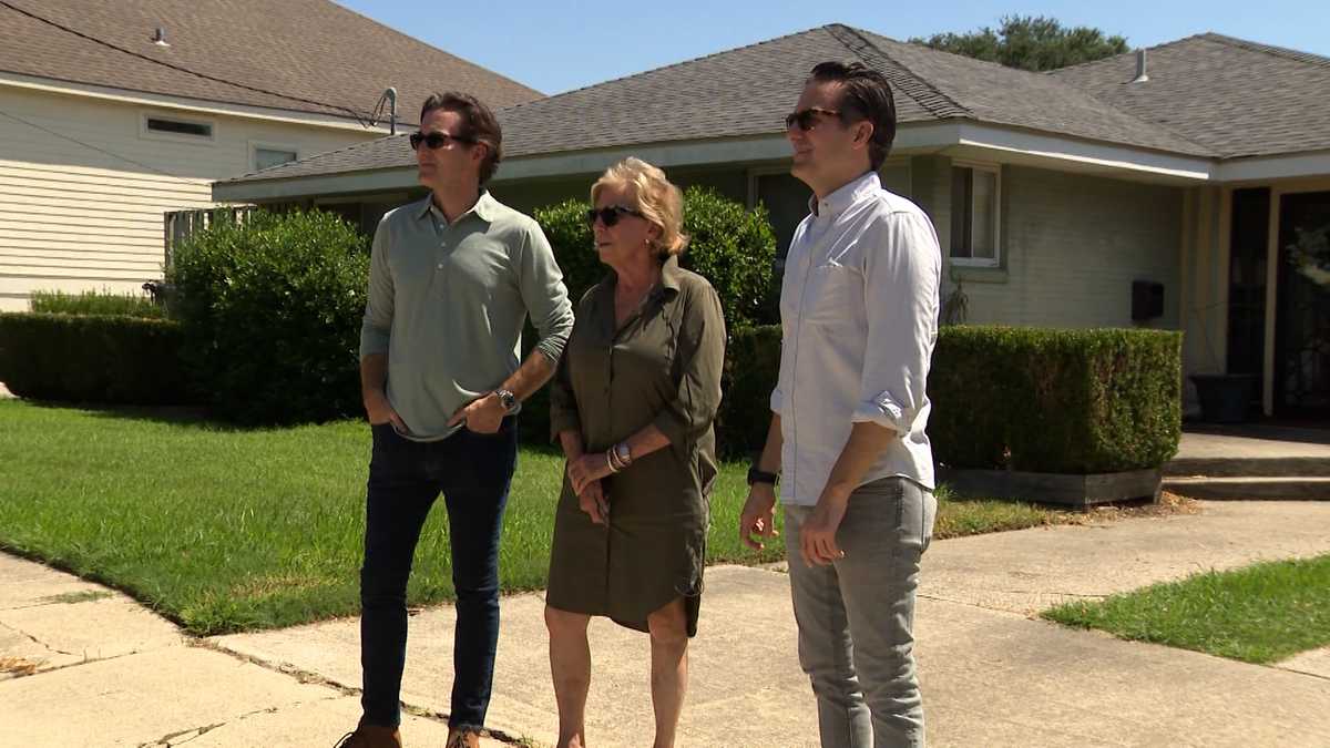 New Orleans reporters, mother revisit home destroyed by Katrina