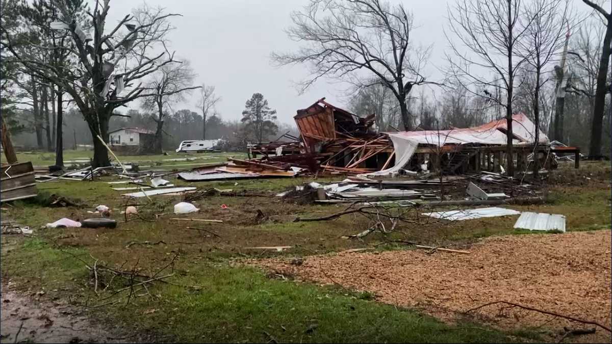Storms that produced tornado warnings leave trail of damage in areas of ...