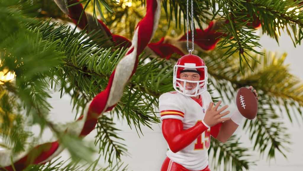 Hallmark's Mahomes Keepsake ornament available in a few months