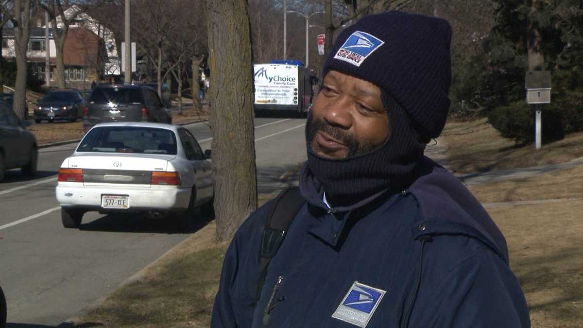 Mailman thought news story was about cold weather. It was about him.