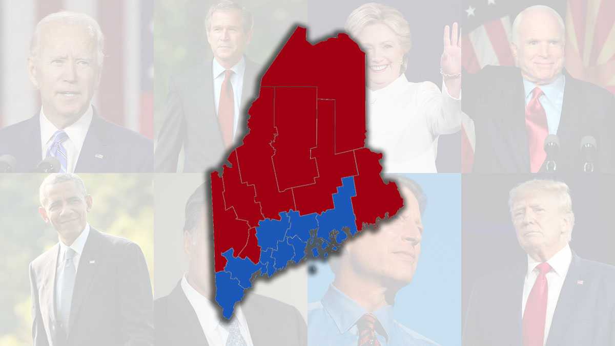 Election 2024: How Maine voted for president in the past
