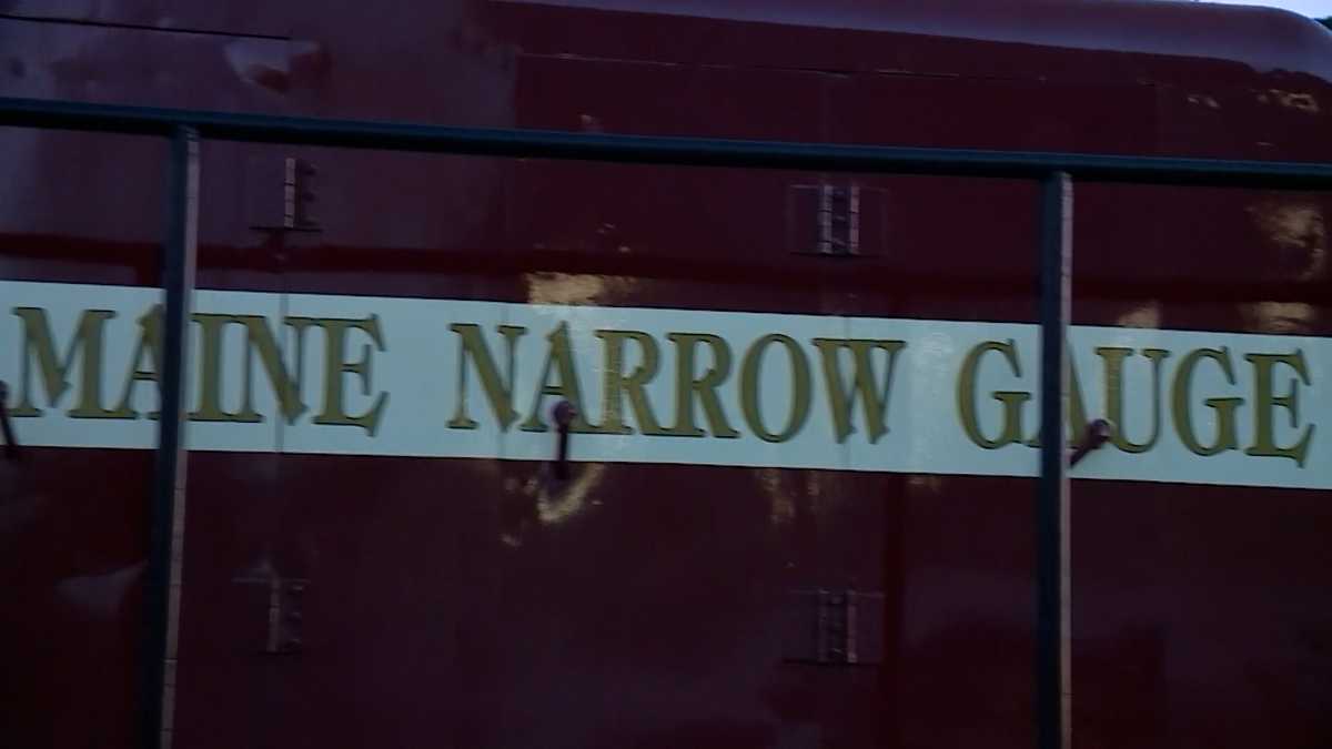 Maine Narrow Gauge Railroad's first Ice Cream Train, Sunset Express of ...