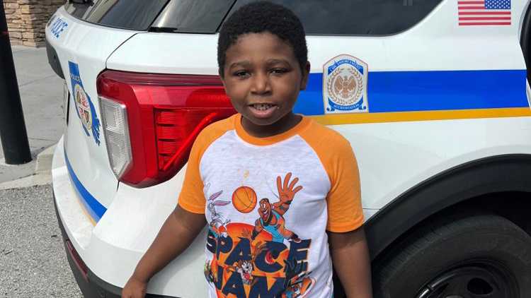 7-year-old child found Friday morning, parents sought