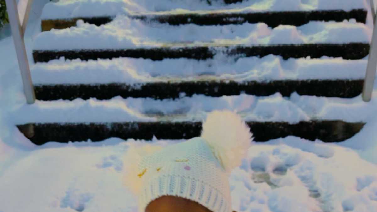 See Baltimore's first snow in 716 days in photos