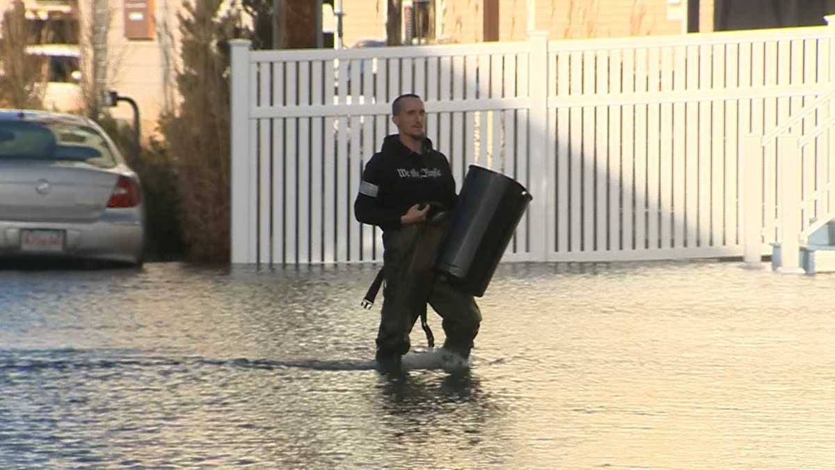 Photos of flooding along Massachusetts coast on Jan. 13, 2024