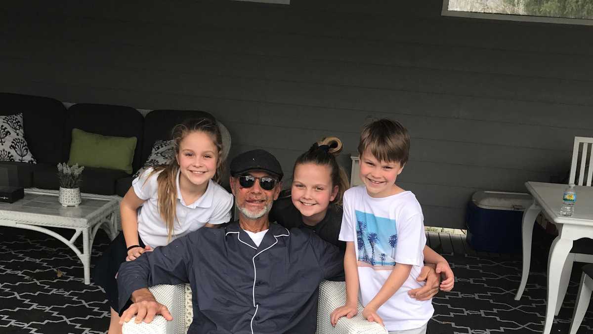 Grandfather home after being hit by 5-pound rock that went through ...