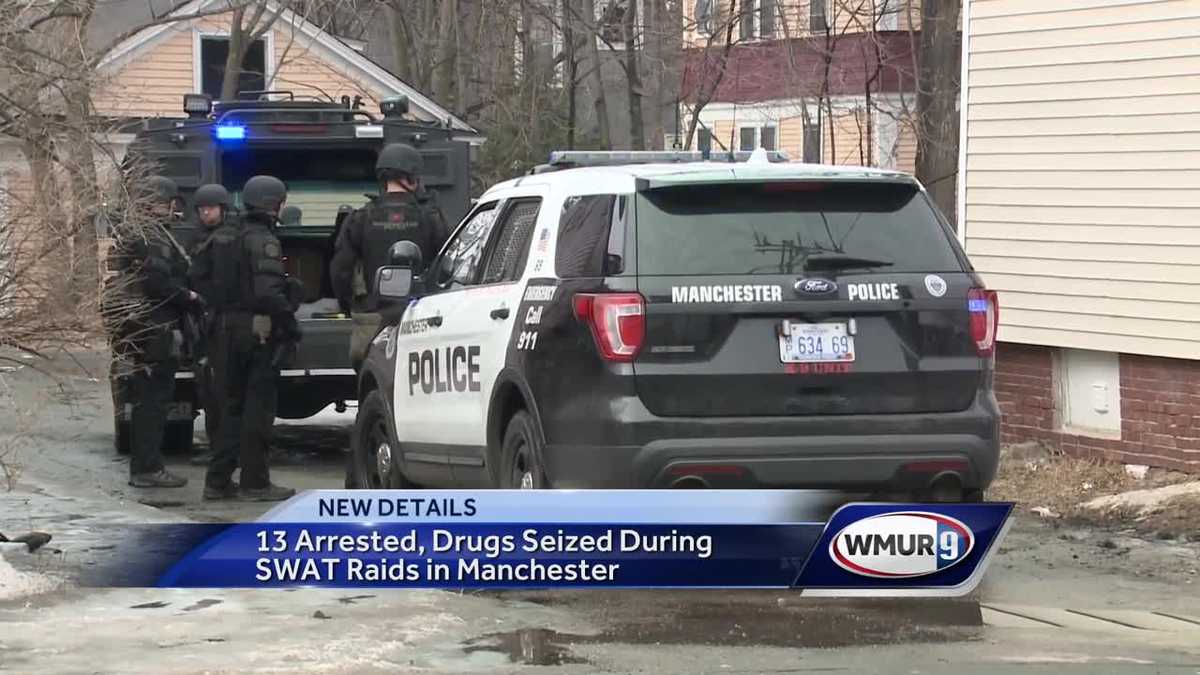 13 people arrested as part of day-long drug sweep in Manchester