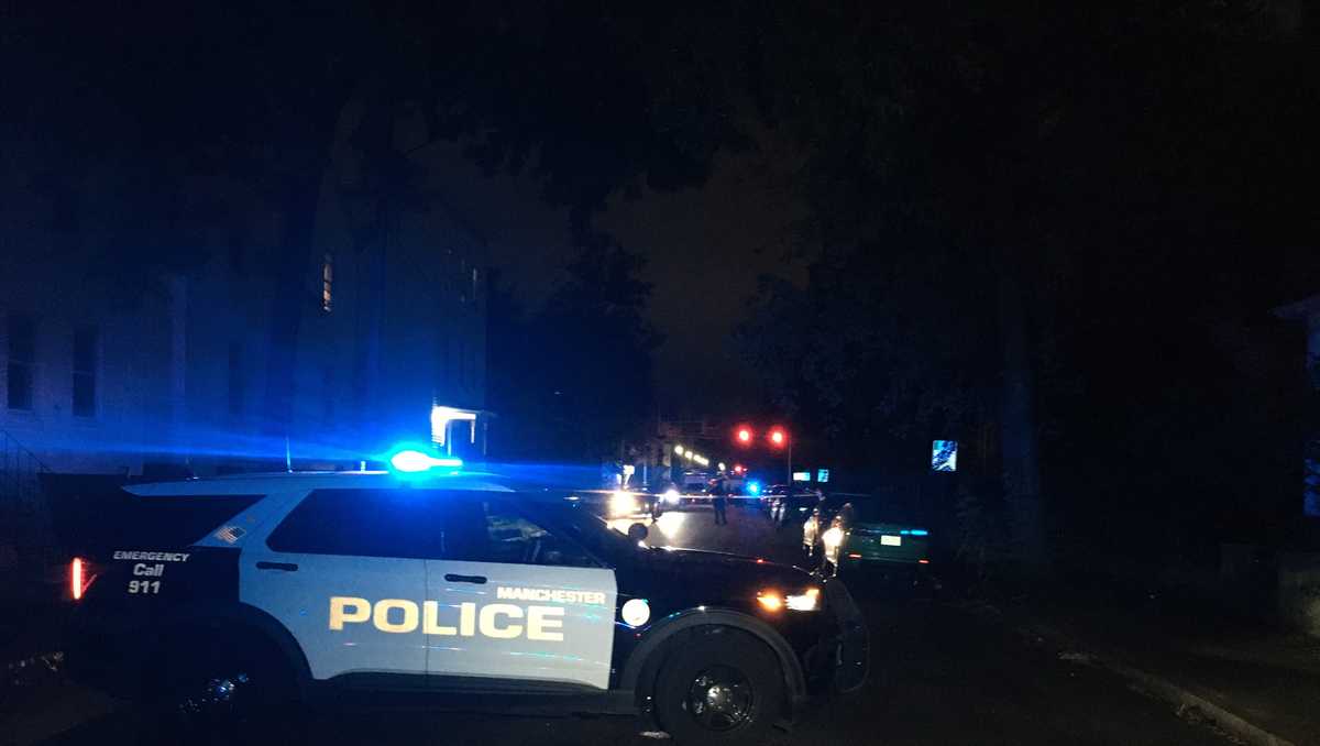 Manchester police announce shooting Sunday