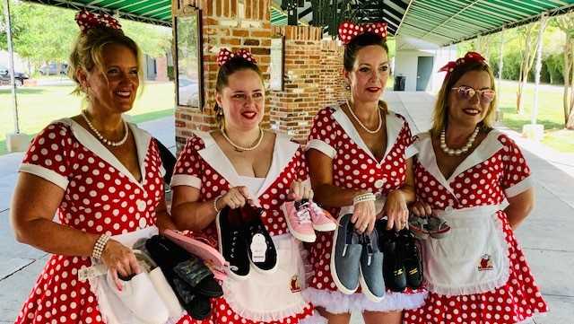 Mande Milkshakers shake up shoe donations