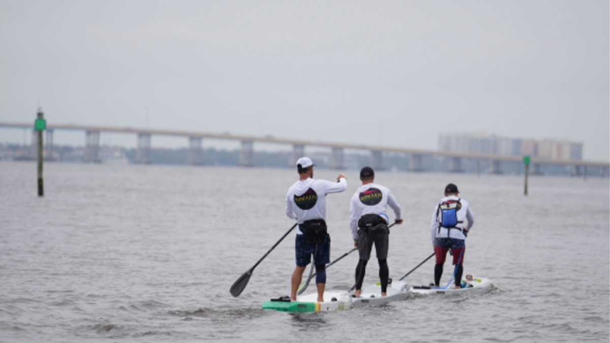 Trio paddleboards across Florida for water quality awareness