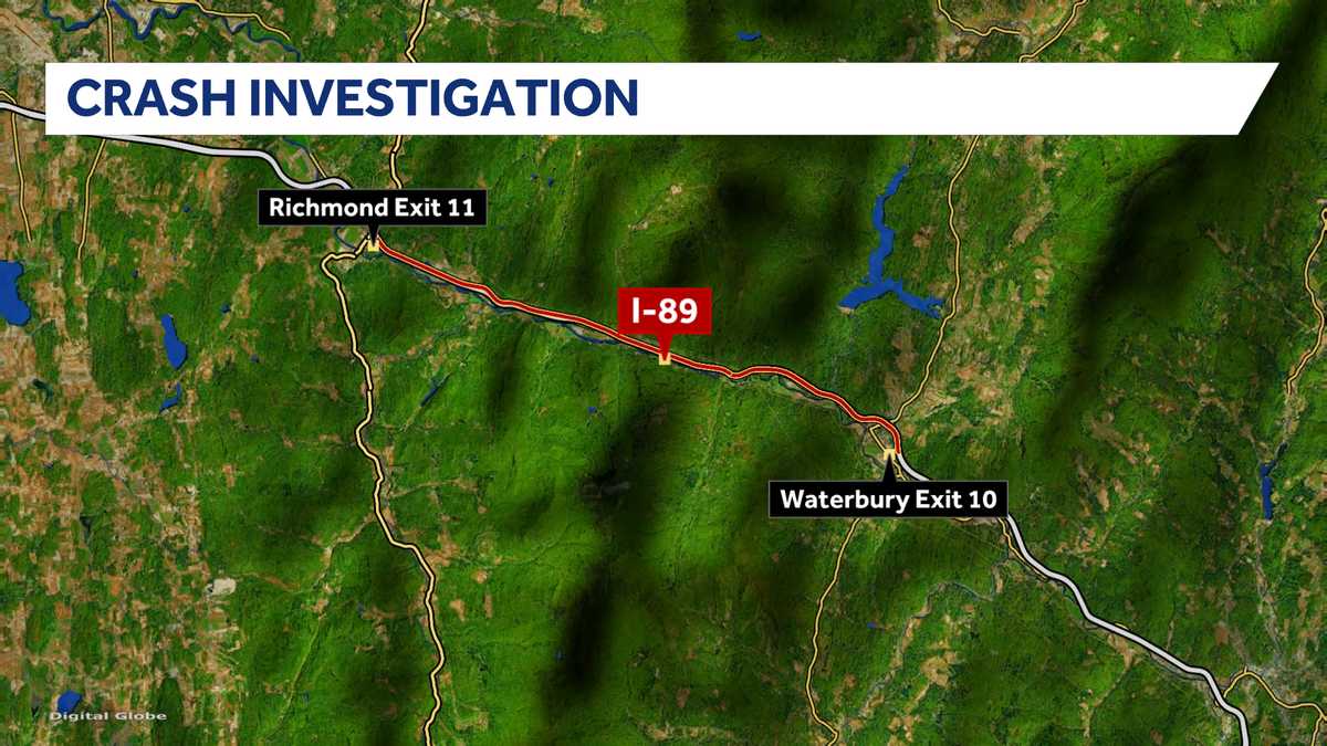 Interstate 89 northbound in Bolton back open after fatal crash