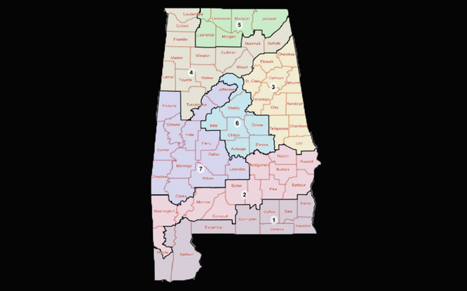 Alabamas New Congressional Redistricting Map Selected