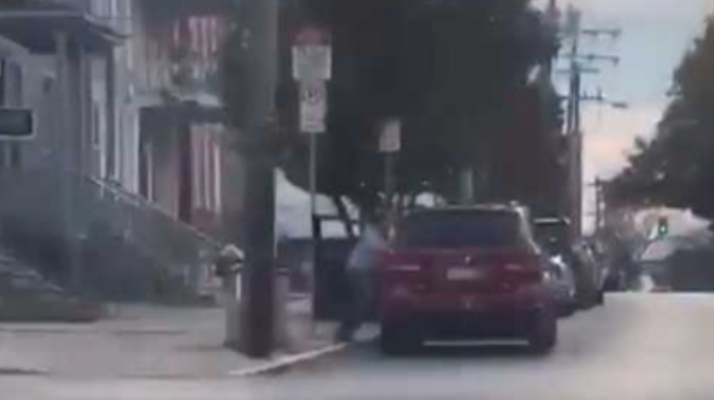 IMAGES: Scene of alleged road rage incident