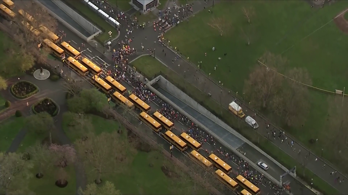 Marathon Monday: Runner transportation to Start Line