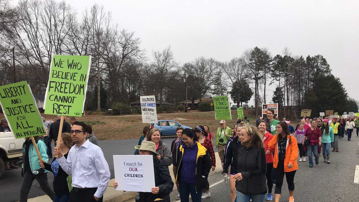 PHOTOS: Thousands march against Trump across the US and beyond