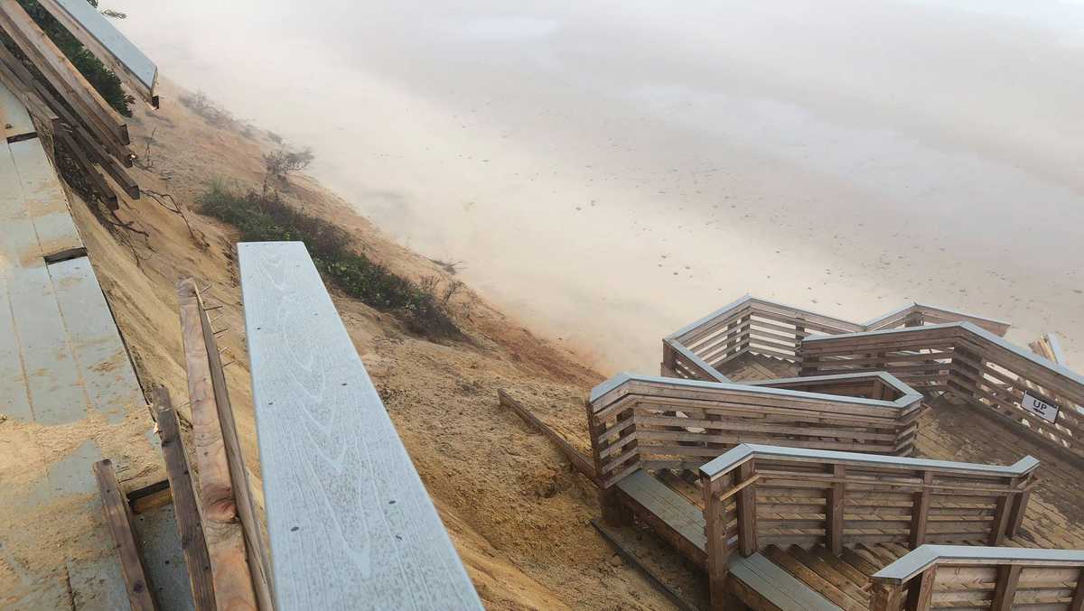 Steps to popular Cape Cod beach 'damaged beyond repair'
