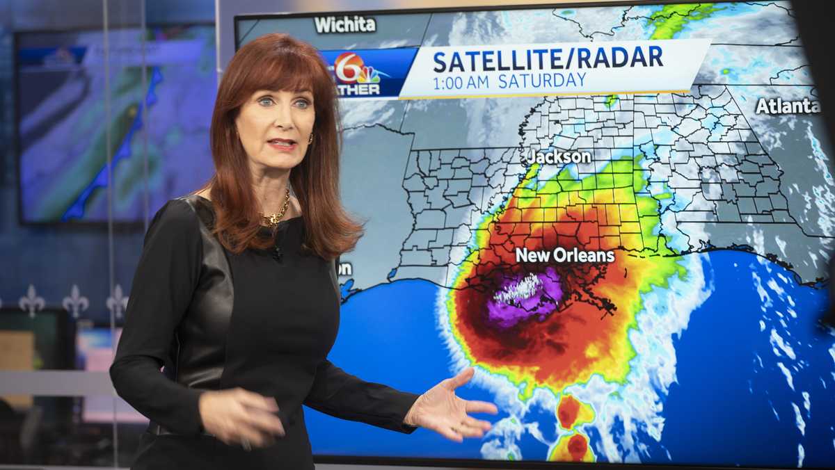 New Orleans meteorologist Margaret Orr's impressive 4 decade career