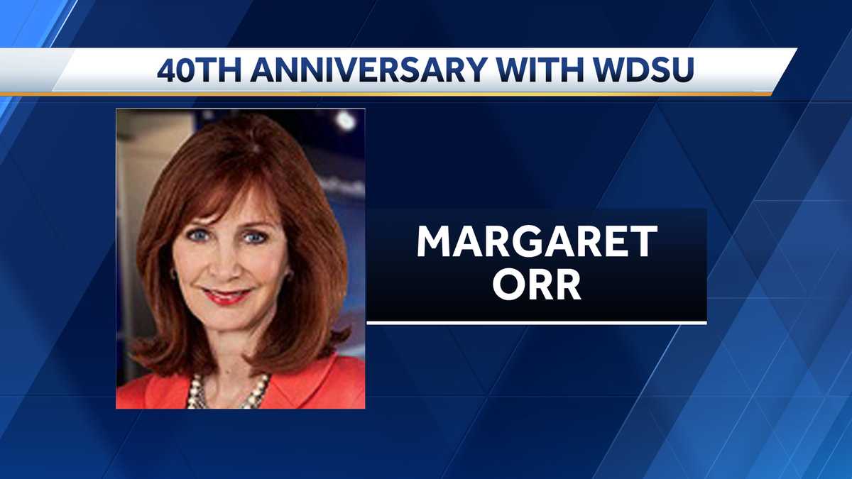Chief meteorologist Margaret Orr celebrates 40 years with WDSU