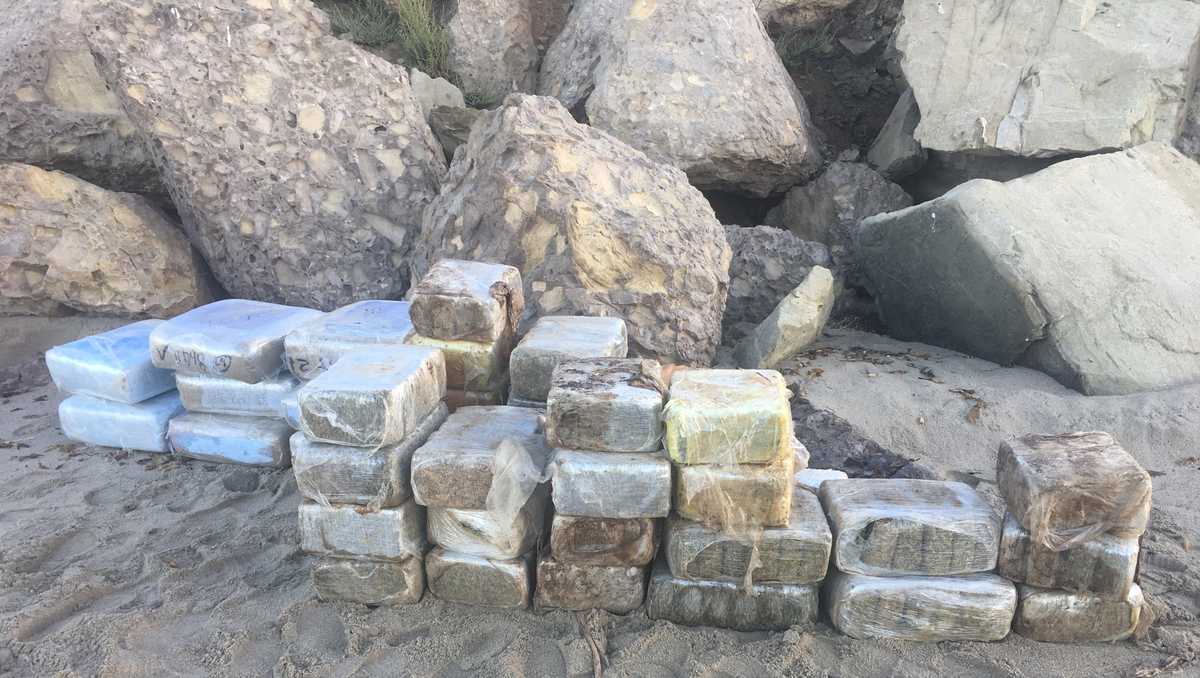 41 bales of marijuana found on Southern California coast
