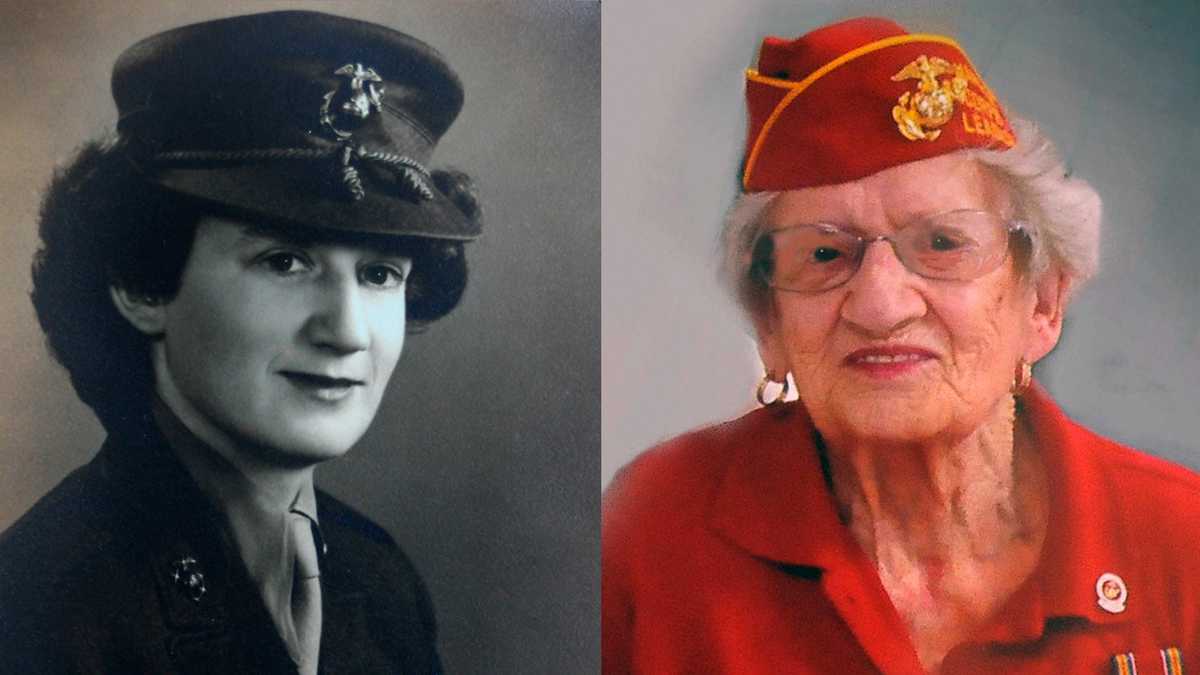 Dorothy Schmidt Cole, oldest living Marine, dies at 107
