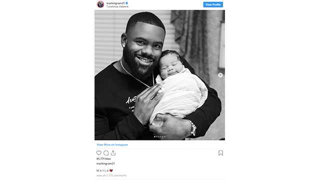 Baltimore Ravens' Mark Ingram, wife welcome baby girl