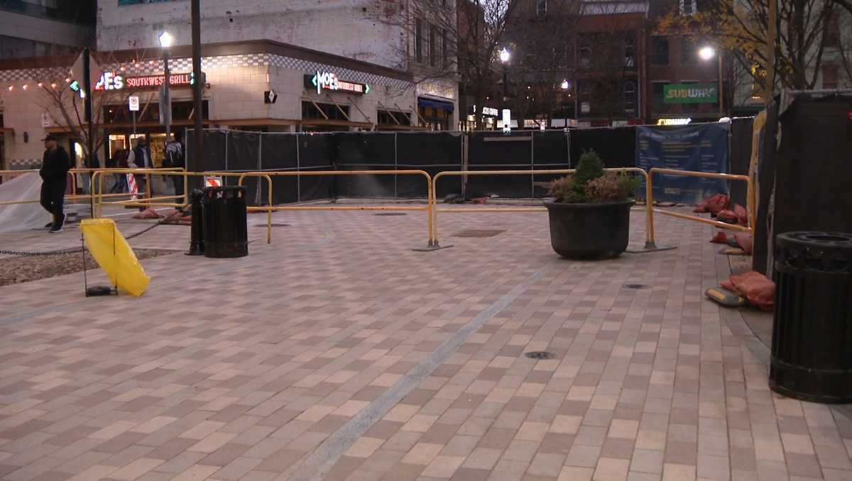 First half of Pittsburgh's redesigned Market Square opens to public