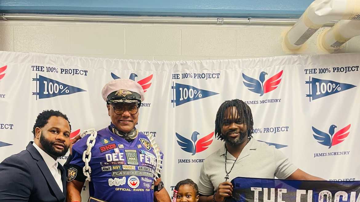 Ravens Flock remembers Captain Dee-Fense | Fan photos