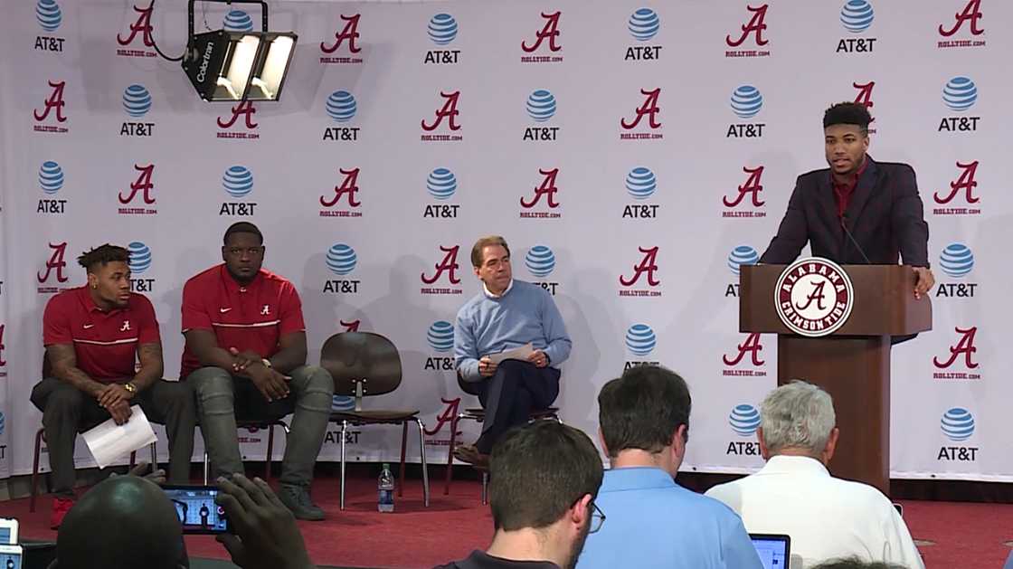 Alabama football players declare for the 2017 NFL draft