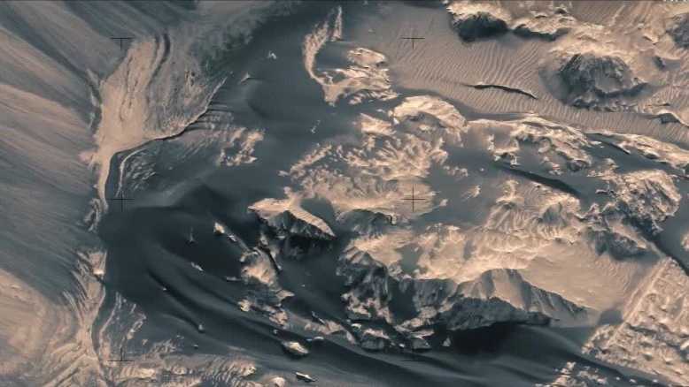 See what it's like to fly over Mars