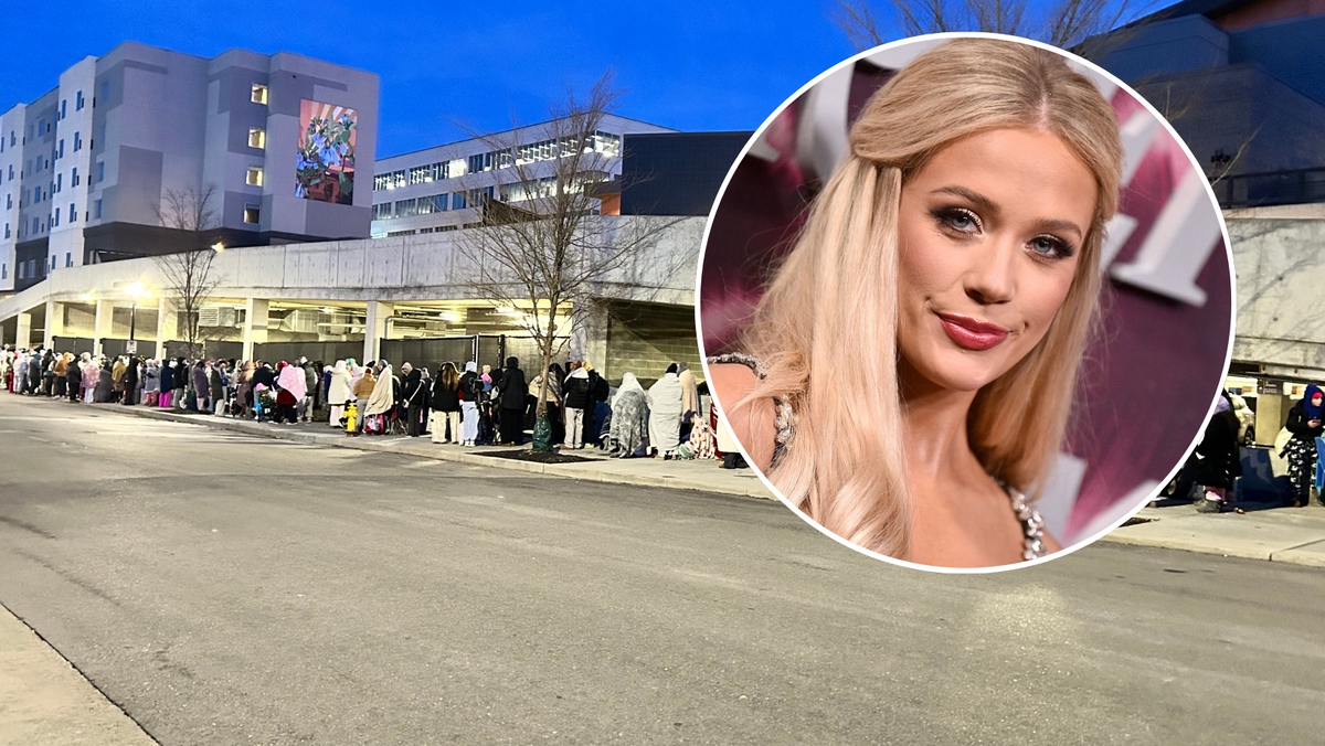 Dozens of fans camp out in Newport for Megan Moroney tickets