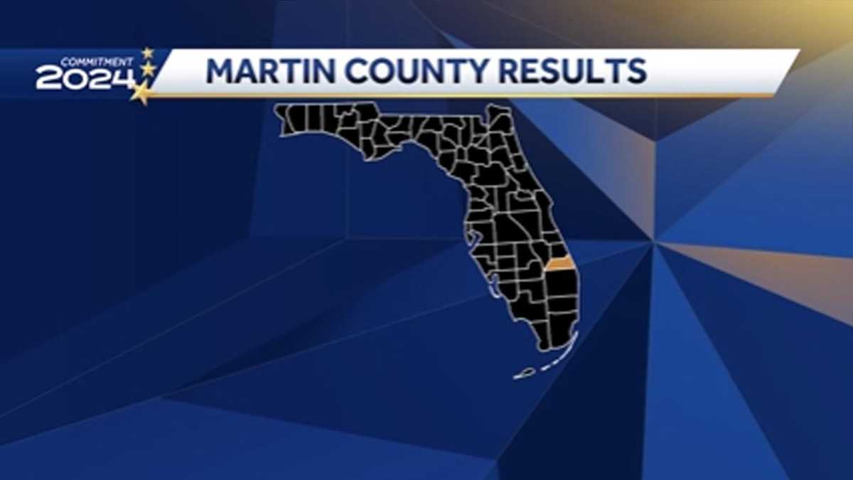 Election results: All Martin County, Florida races 2024