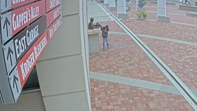 Police release video of suspect vandalizing statue of Marty Brennaman ...